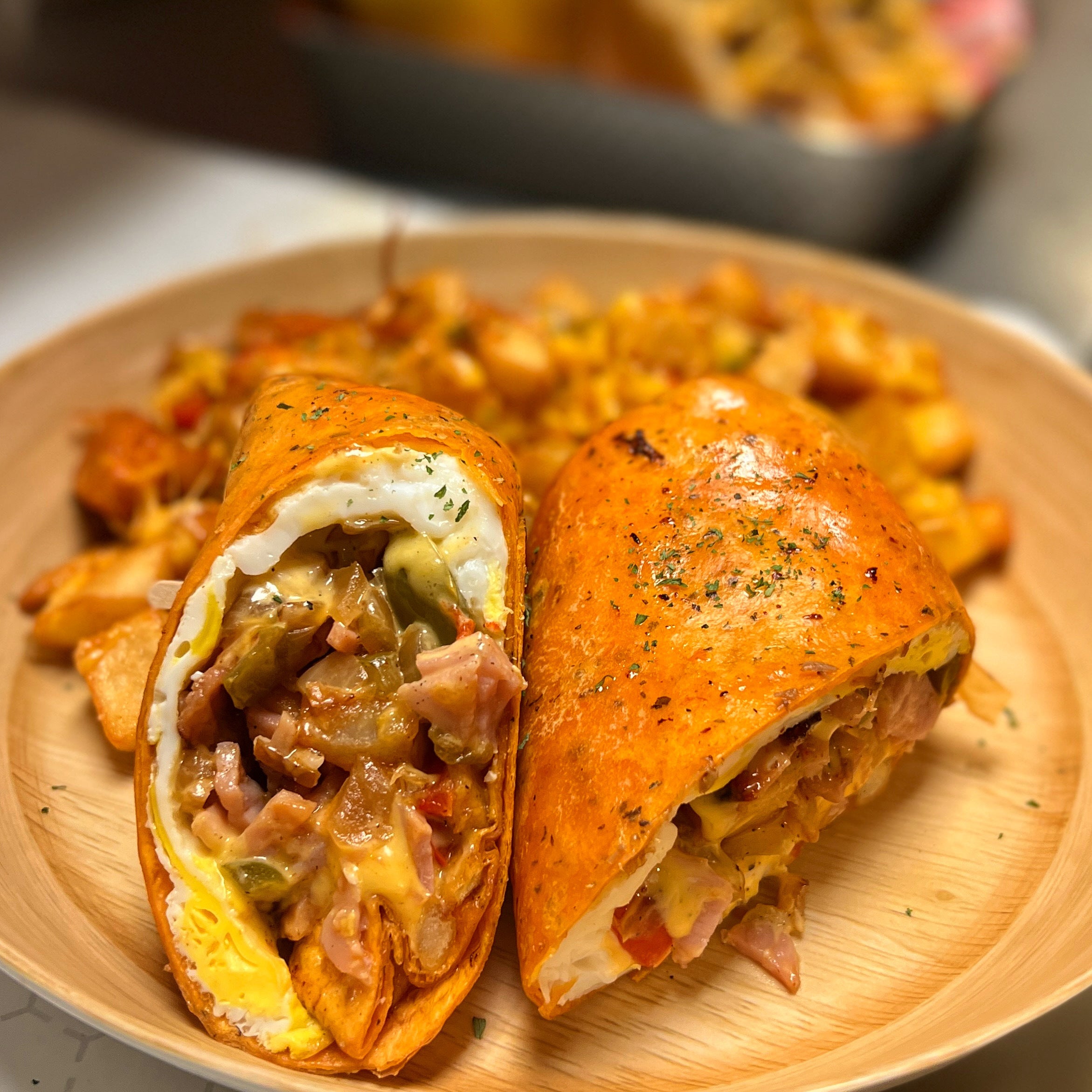 Western Hash Wrap | Shore Good Eats Cafe