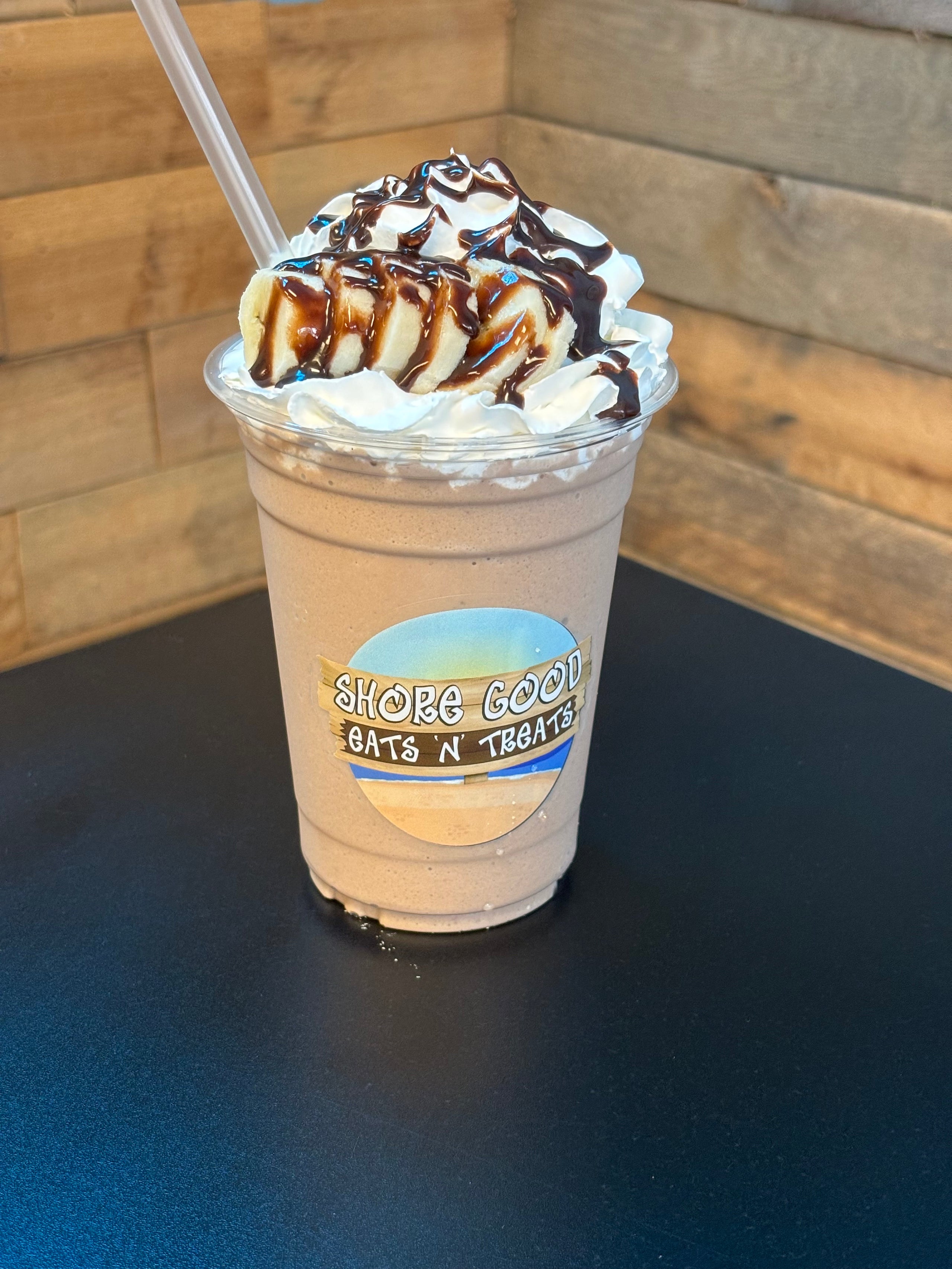Chocolate Banana Shake | Shore Good Eats Cafe